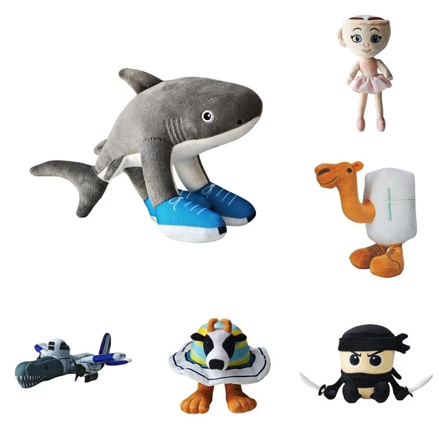 TUNGTUNGTUNG SAHUR SHARK Plush Toy With Short Pile Cotton For Kids ...