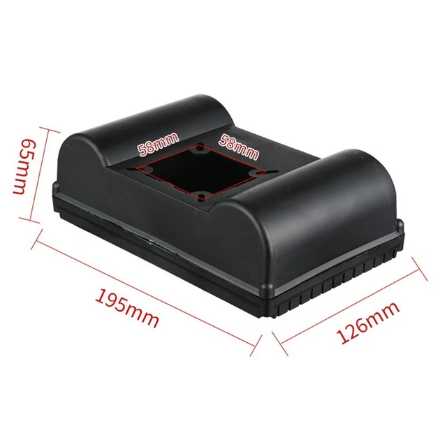 MOTOR JUNCTION BOX Capacitor Box Engineering Plastic Maintenance ...
