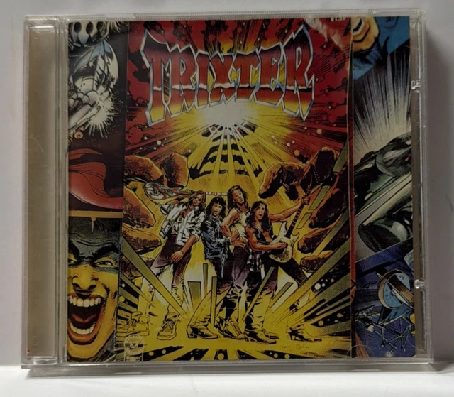 TRIXTER TRIXTER SELF Titled CD 1990 BMG Club Edition 12 Songs Poster ...