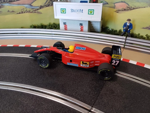 SCALEXTRIC C319. FORMULA One F1 Ferrari No 27. Fiat. Pioneer. Agip ...