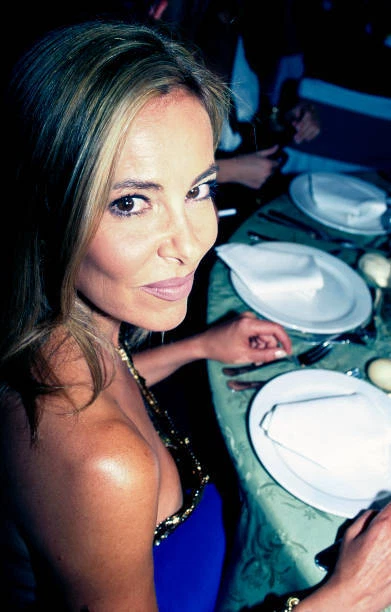 SPANISH ACTRESS, SINGER and TV presenter Ana Obregon at a party, M- Old ...