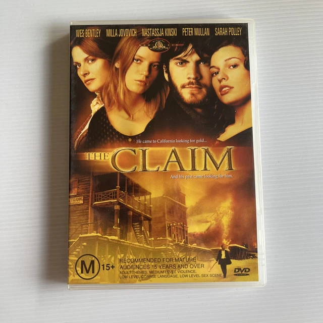 THE CLAIM (DVD, 2000) Sarah Polley, Peter Mullan, Milla Jovovich, Wes Bentley £4.78 - PicClick UK