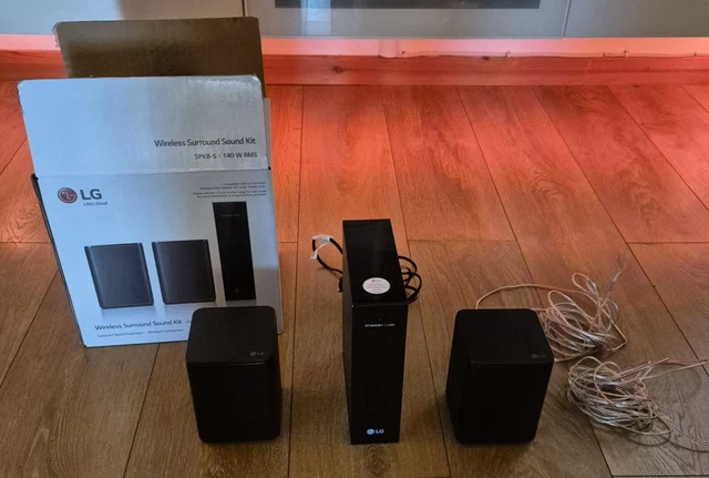 LG SPK8-S WIRELESS Rear speakers for LG Soundbars SPK8 UK Model £159.99 ...