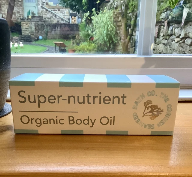 CORNISH SEAWEED COMPANY Super-nutrient Organic Body Oil 100ml RRP £48. ...