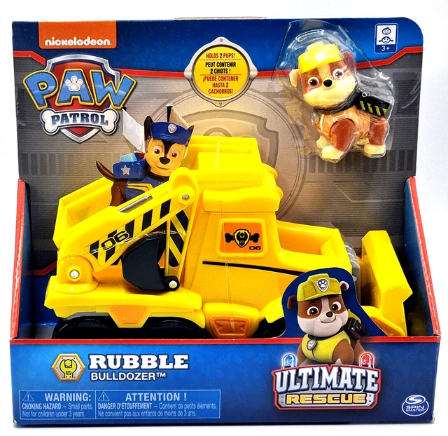 PAW PATROL ULTIMATE Rescue Figur Rubble Bulldozer EUR 14,90 - PicClick DE