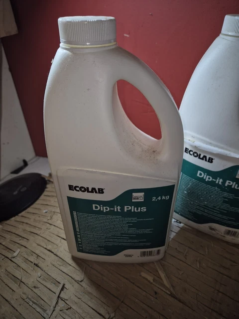 ECOLAB DIP IT Plus 2.4kg Stain Removal For Crockery Pots Pans, Great For Pans £26.71 - PicClick UK