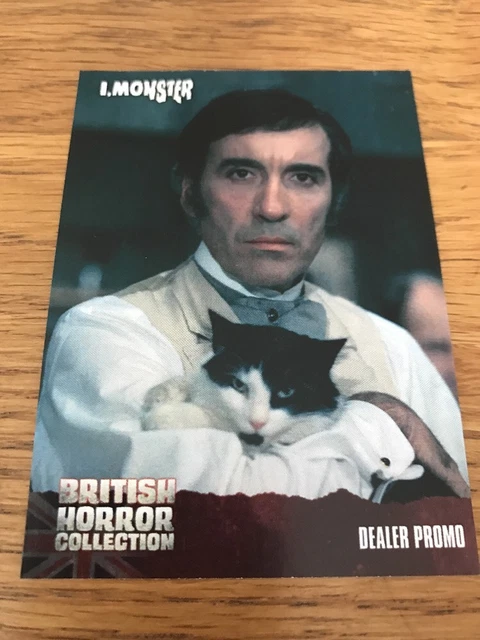 BRITISH HORROR COLLECTION Exclusive Dealer Promo Card TTP1 Unstoppable ...