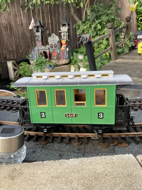LGB G GAUGE 45mm Coach with Lights and Interior Lighting It’s Used In ...