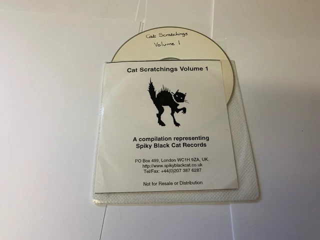 CAT SCRATCHINGS VOLUME 1 Label: Spiky Black Cat Records ‎– : CDr, COMP ...