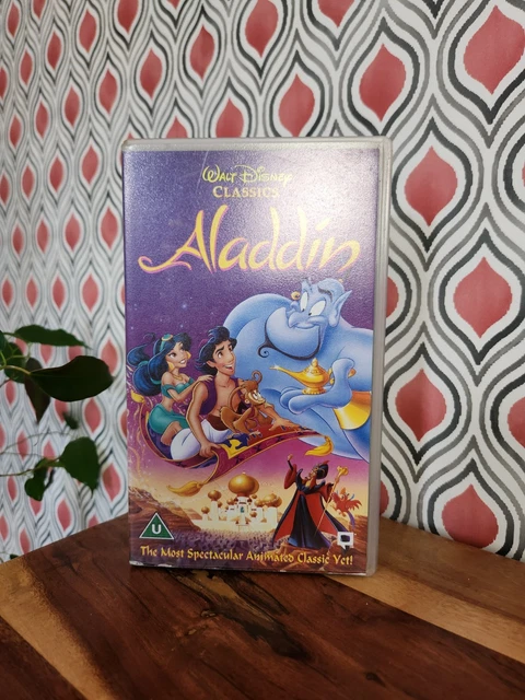 ALADDIN WALT DISNEY Classics VHS Video Tape £3.82 - PicClick UK