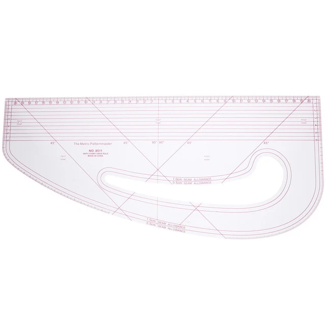 PATTERN MAKING TOOLS Master Ruler Patterning Curve Grading Sewing $16. ...