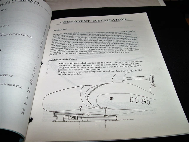 🌌ALPINE 8035 MOBILE Security System🚨Auto Alarm INSTALLATION MANUAL⭐ ...