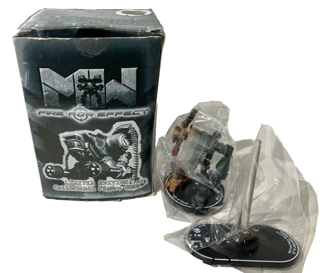 MECHWARRIOR FIRE FOR Effect Limited Edition Collectible Mech Figure ...