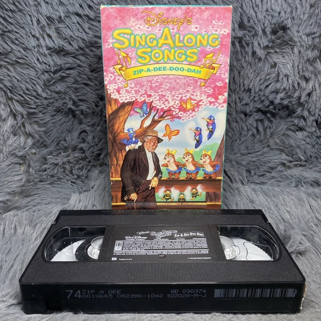 DISNEYS SING ALONG Songs - Song of the South: Zip-A-Dee-Doo-Dah VHS ...