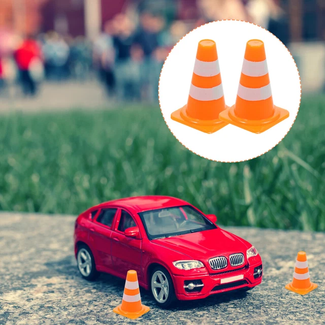 50 PCS TOY Traffic Cones Roadblock Simulation Props Puzzle Mini £7.28 ...