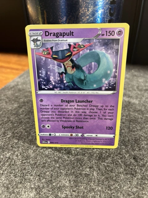 DRAGAPULT - NEW 2025 McDonalds Happy Meal Pokémon Dragon Discovery Card ...