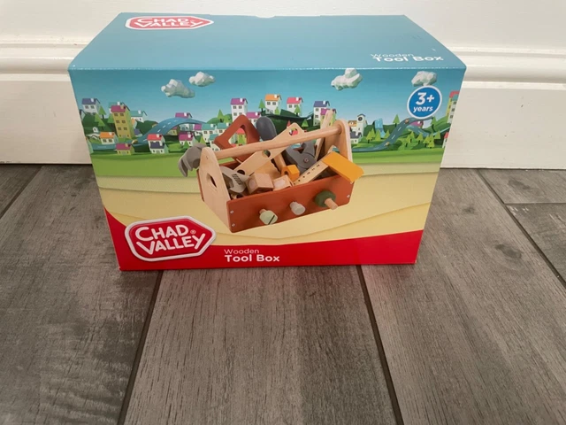 BRAND NEW CHAD Valley Wooden Tool Box set toys for Kids £10.00 ...