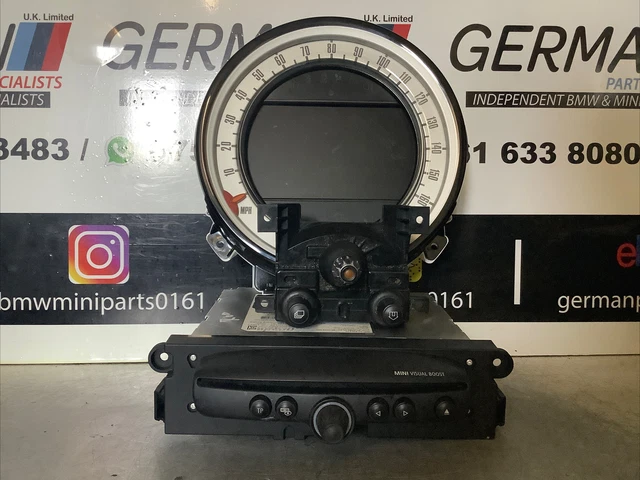 GENUINE MINI COUNTRYMAN R60 Complete Sat Navigation Kit Screen Head ...
