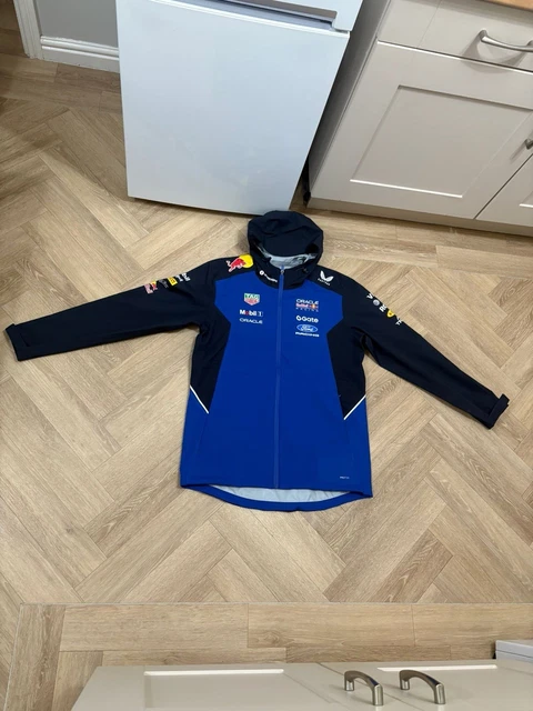 ORACLE RED BULL Racing 2026 Team Water Resistant Jacket - Unisex Size M ...