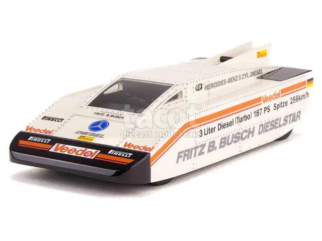 MERCEDES DIESELSTAR FRITZ B. Busch 1975 - AutoCult 1/43 EUR 116,12 ...