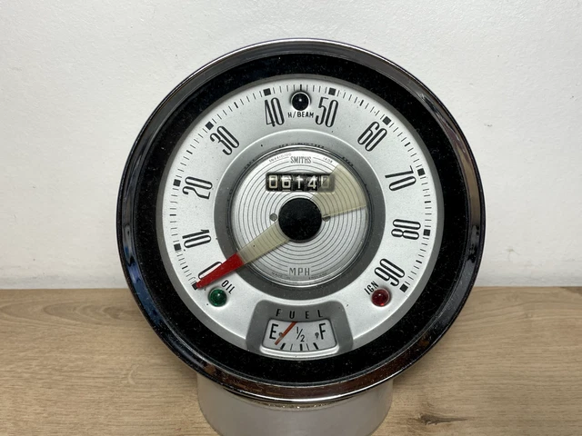 SMITHS SPEEDO SPEEDOMETER Austin Morris Mini MK1 earliest 08/59 to 04/ ...