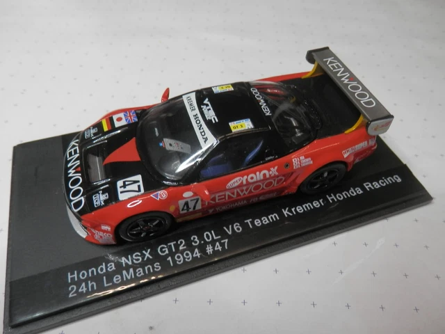 HONDA NSX GT2 3.0L V6 Kremer Racing Kenwood 24h LeMans 1994, Kyosho 1: ...