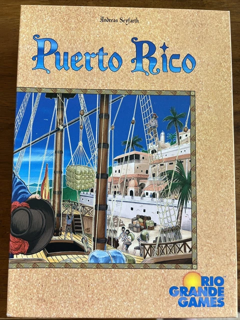 PUERTO RICO BOARD Game - Complete & Never Played Condition - Rio Grande ...