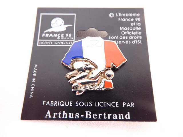 PIN'S PINS PIN Badge France 98 Football FOOTIX COUPE DU MONDE WORLD CUP ...