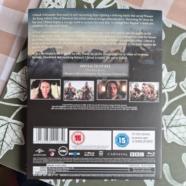 Bbc The Last Kingdom Series 2 Blu Ray Vgc £5 44 Picclick Uk