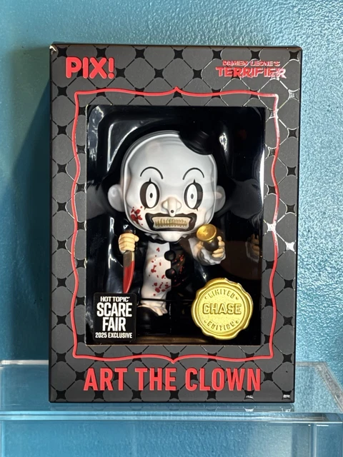 THRILLJOY ART THE Clown Terrifier Scare Fair 2025 Hot Topic CHASE £91. ...