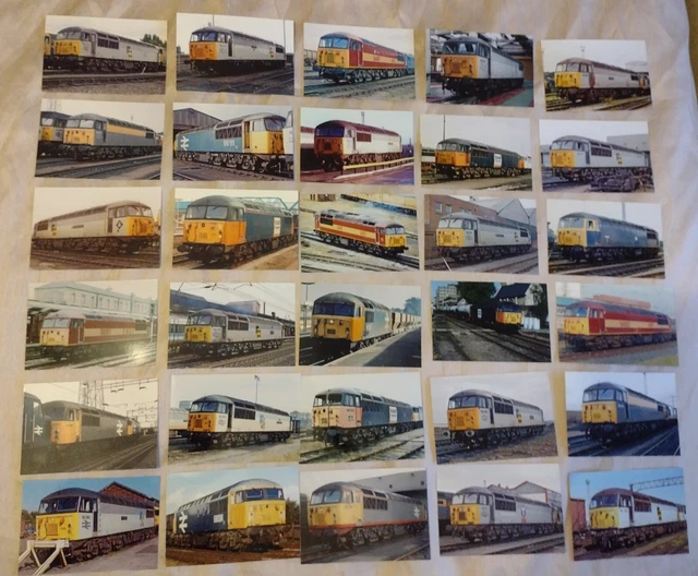 30X CLASS 56 Locomotive 6x4 Colour Photographs. BR Grid, MGR, Metals ...