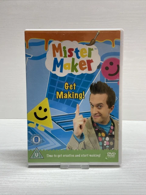 MISTER MAKER - Get Making - DVD - Cert U - Region 2 £8.99 - PicClick UK