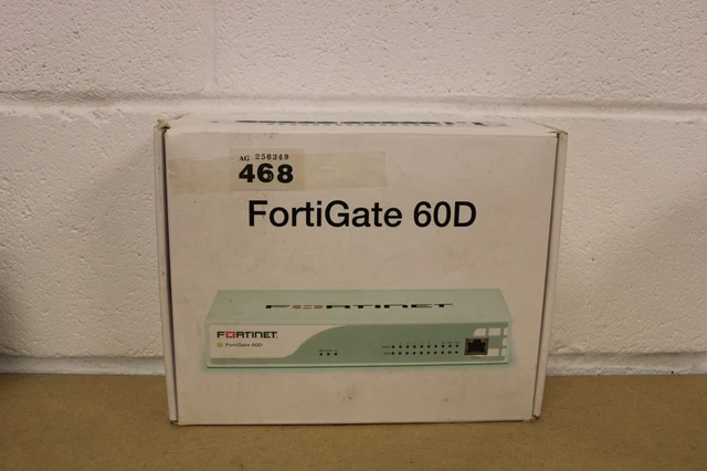 FORTINET FORTIGATE 60D Network Security Firewall with no Power Supply £ ...