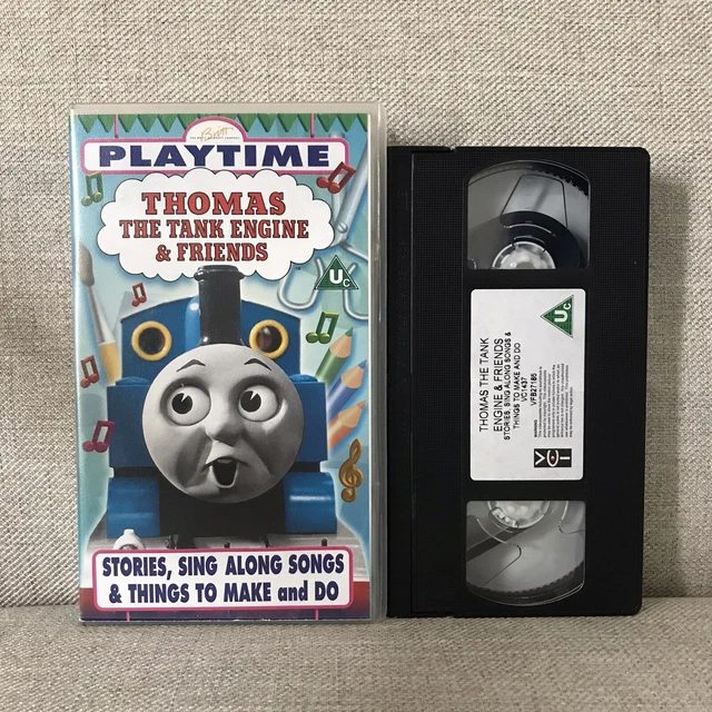THOMAS THE TANK Engine & Friends Playtime Vhs Video - Stories Sing ...
