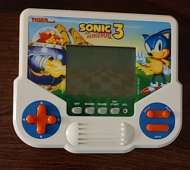 TIGER ELECTRONICS: SONIC THE HEDGEHOG 3 Electronic LCD Video Game by ...