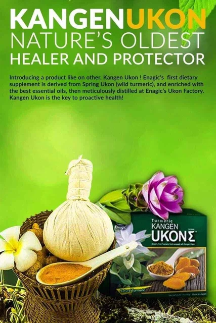 10XBOX (100CAPSULES) 100% Natural Turmeric Okinawa Enagic Kangen Ukon ...