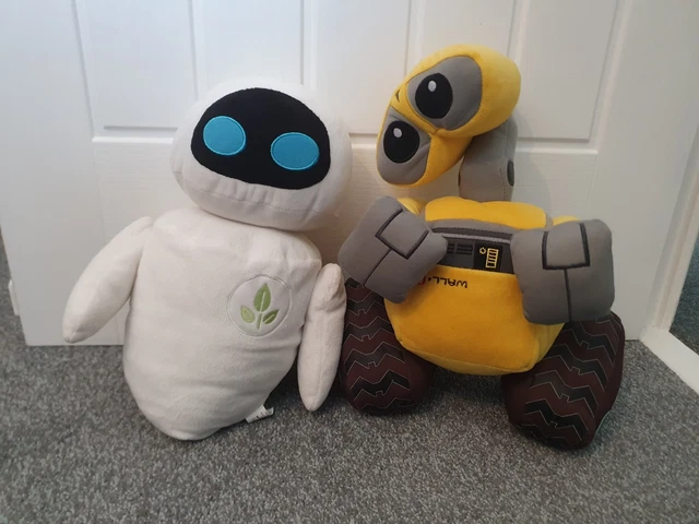 DISNEY STORE WALL-E and Eve plush bundle £21.48 - PicClick UK
