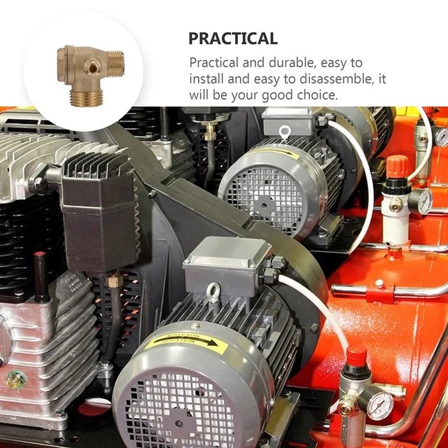 PRESSURE CONTROL CHECK Copper One-way Valve Non-return Air Compressor ...
