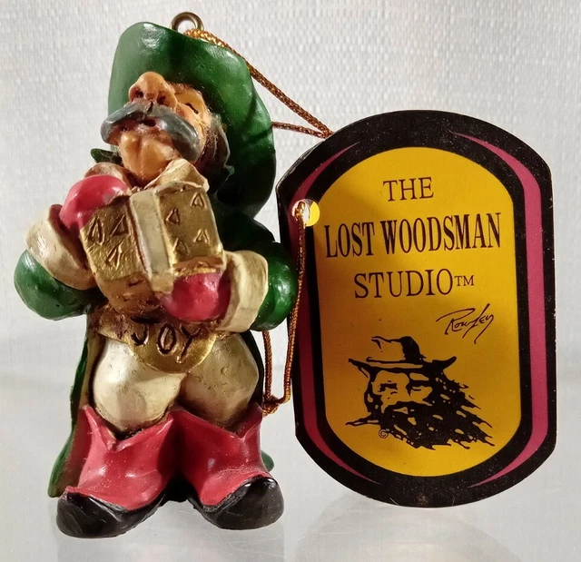 RICK ROWLEY VTG 2005 The Lost Woodsman Studio JOY 2.5" Resin Ornament ...