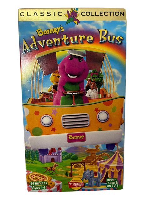 BARNEY’S ADVENTURE BUS Classic Collection VHS Video Tape 1997 £7.88 ...