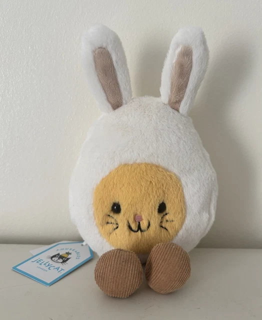 AMUSEABLES BUNNY EGG by Jellycat – Soft Stuffed Toy New with tags ...