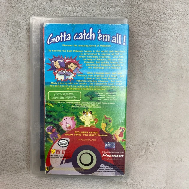 POKEMON VOL. 1: I Choose You Pikachu (VHS, 1998,) $21.00 - PicClick CA