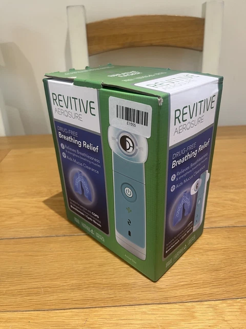 REVITIVE AEROSURE RESPIRATORY Drug Free Breathing Relief £99.99 ...