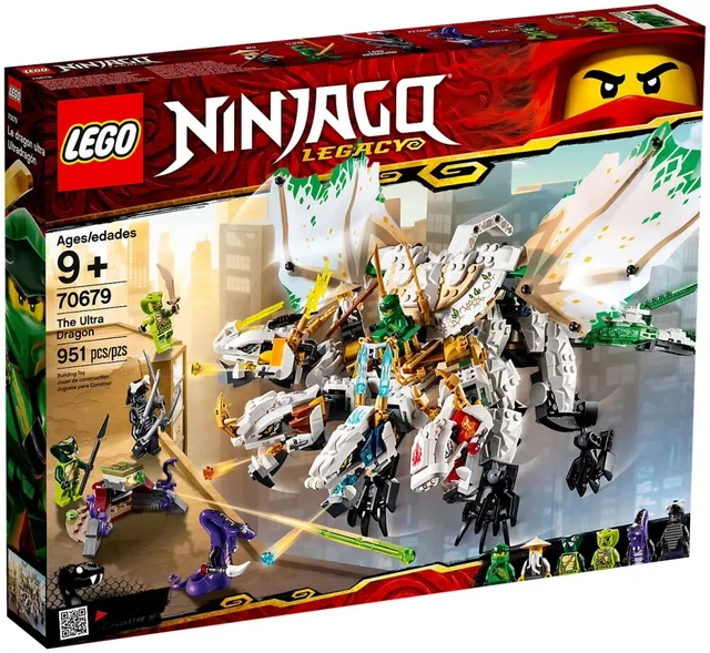 LEGO 70679 NINJAGO Legacy The Ultra Dragon Set Rare Retired Set Brand ...