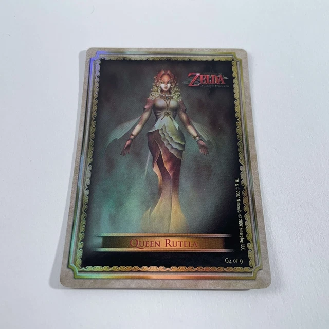 TCG 2007 ENTERPLAY carte Zelda Twillight Princess G4 Queen Rutela JAP ...