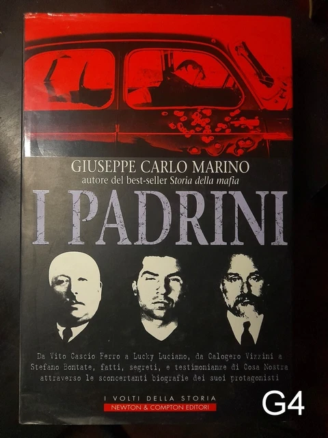 I PADRINI DI G. Carlo Marino - libro mafia Lucky Luciano Vizzini ...