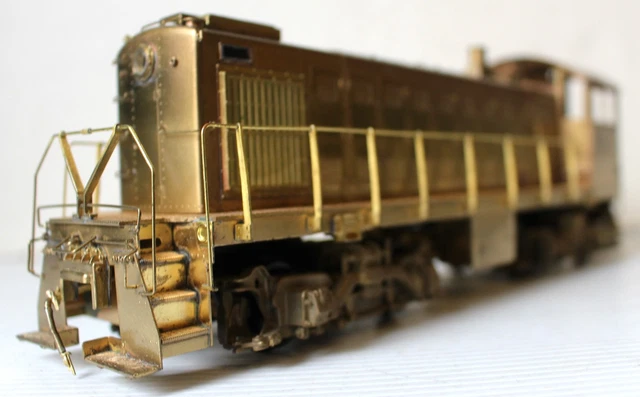 O SCALE 2 Rail KMT Brass 600 HP Diesel Switcher S-1 Alco Loco in Box # ...