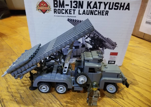 BRICKMANIA BM-13N KATJUSCHA Raketenwerfer Zweiter Weltkrieg Lego Kit ...