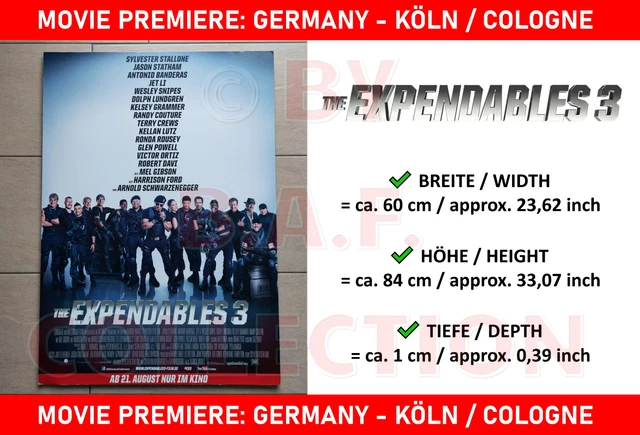 EXPENDABLES 3 AUFSTELLER Plakat Poster Banner Standee Standup Display ...