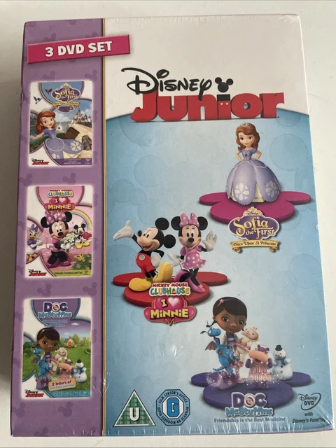 DISNEY JUNIOR COLLECTION 3 DVD SET Jamie Mitchell Ariel Winter NEW ...
